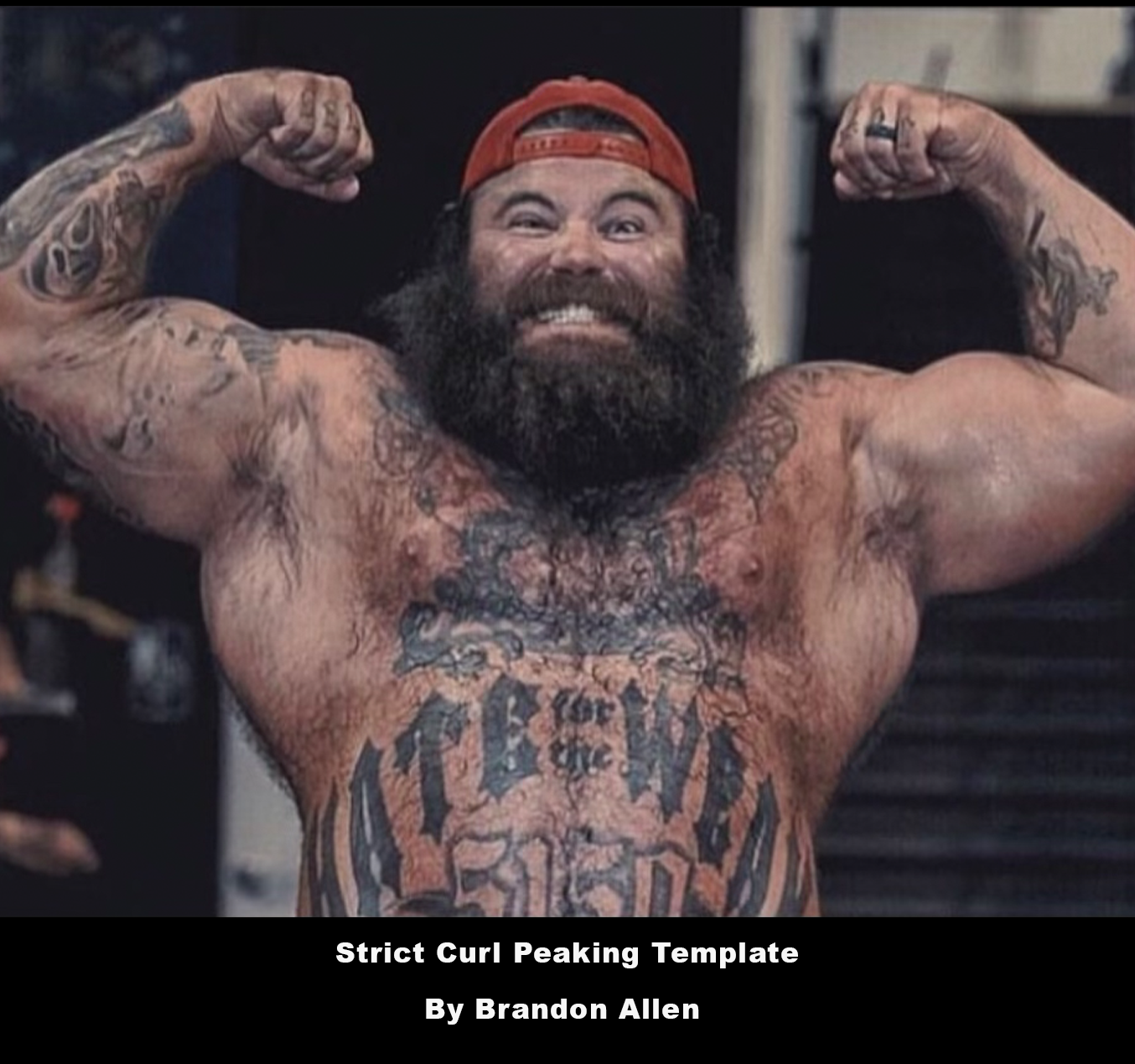 Strict Curl Peaking Template – filthypowerindustries
